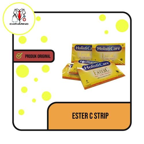 Jual Ester C Strip 4'S - Jakarta Barat - carvarino | Tokopedia