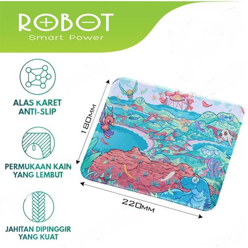 Promo ROBOT RP01 Mouse pad Gaming ROBOT RP01 Safari Mousepad Anti-skid ...