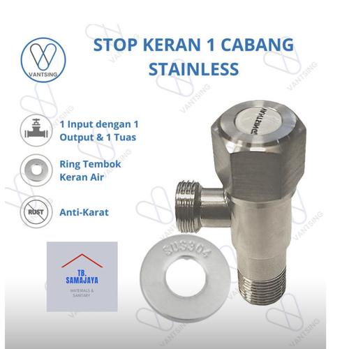 Jual Stop kran shower single. stopkran kran toilet kran monoblock ...