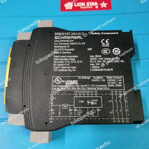 Jual SRB301ST-24V-(V.2) SAFETY RELAY SCHMERSAL - Jakarta Barat - sjt ...