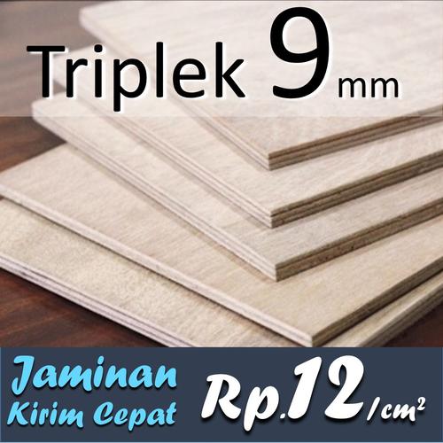 Jual Triplek 9mm Custom Harga/cm2 Plywood Multiplek 9mm (Kualitas A ...