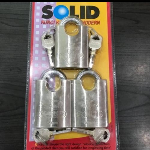 Jual Gembok Baja Solid 807 (50mm) SN MK3 Master Key - gembok master ...