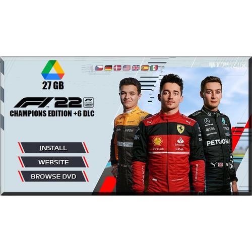 Jual PC Games F1 22 Formula One 2022 Champions Edition - Kota Balikpapan - Honky Tonk | Tokopedia