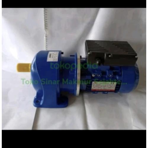 Jual Helical gear motor 0,25 hp 1 phase ratio 60,80100/ Gear motor 0,25 ...
