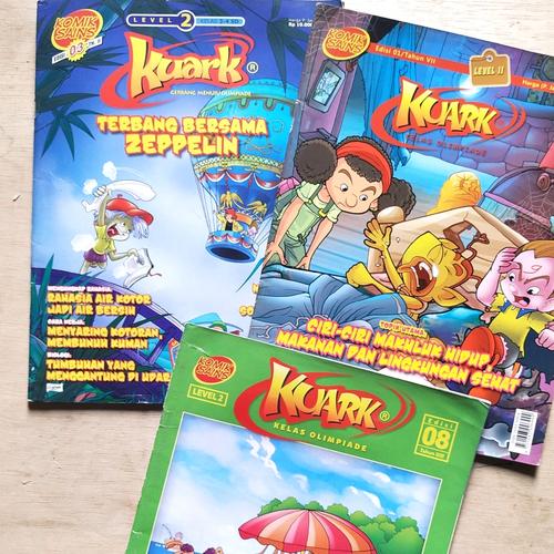 Jual Buku Paket 3 Buku Komik Sains KUARK Level II: Terbang Bersama ...