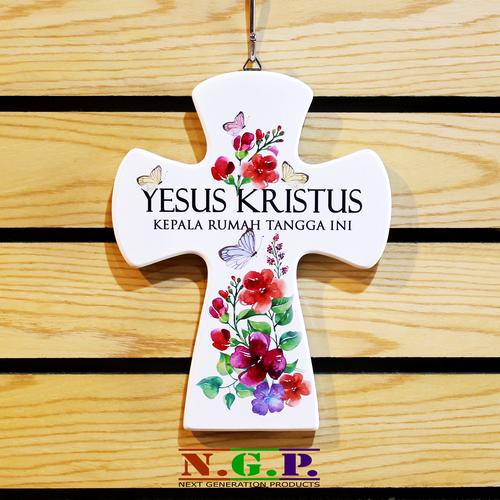 Jual Salib Meja / Gantung (2 Fungsi) - Yesus Kristus uk 23 x 18 cm - Kota Medan - Next ...
