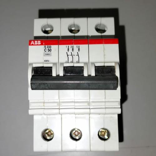 Jual MCB 3P 50A ABB LS S233 C50A Miniature Circuit Breaker - Kota ...
