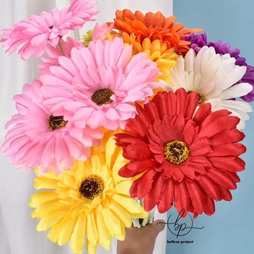 Jual BUNGA GARBERA DAISY BESAR ARTIFICIAL IMPORT PERTANGKAI - Kota ...