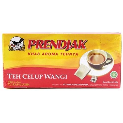 Jual Teh Prendjak Original / Teh Celup Wangi Prendjak Isi 25 Sachet ...