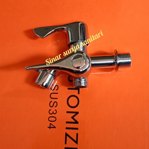 Jual Kran tembok cabang stainless / keran hand shower - Jakarta Pusat ...