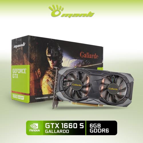 Jual VGA CARD / VGA NVIDIA MANLI GTX 1660 SUPER GALLARDO 6GB GDDR6 192 ...