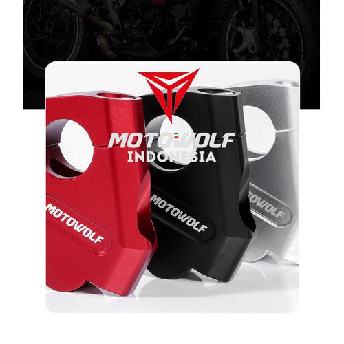 Promo Raiser Stang Motor Universal CNC Alumunium Motowolf MDL 3517 ...