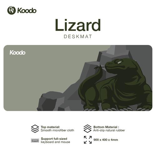 Promo Koodo Deskmat - Lizard | Mousepad | Gaming Desk - Kab. Deli ...