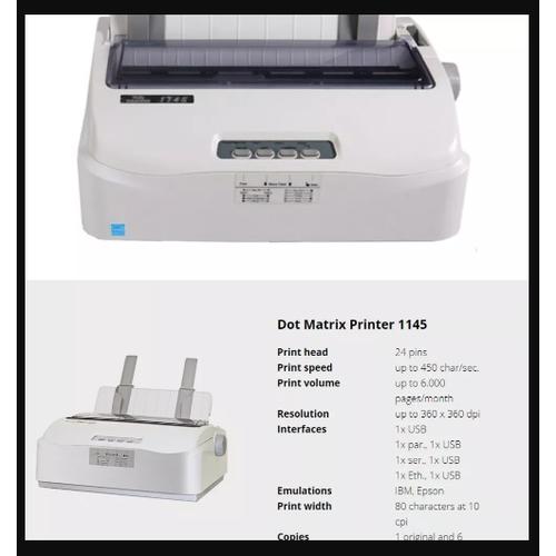 Jual Printer Tally DASCOM 1145 ( 450 CPS 24 Pin, DOT MATRIX - Jakarta ...