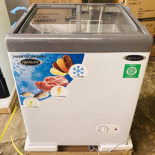 Jual FRIGIGATE Freezer Box Kaca 100 liter F-120 SDF LV Original Resmi ...