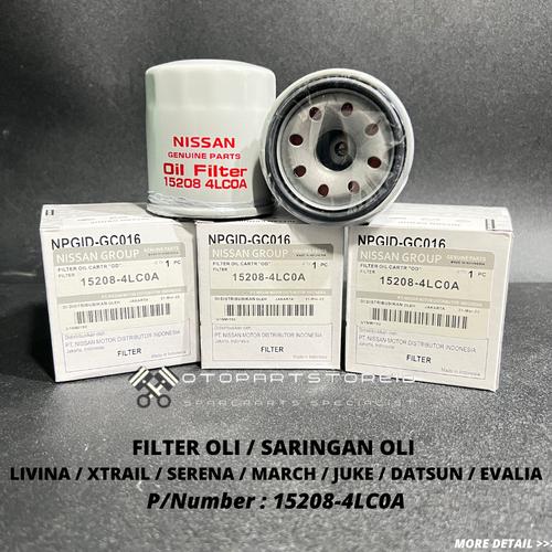 Jual FILTER OLI / SARINGAN OLI NISSAN GRAND LIVINA XTRAIL SERENA MARCH ...