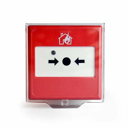 Jual Manual Callpoint Emergency Break Glass Box Red Fire Breakglass ...