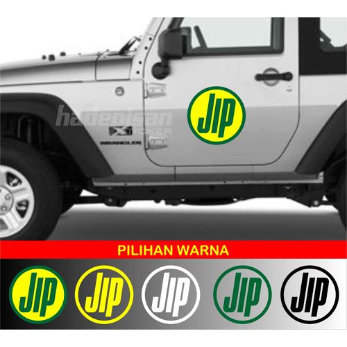 Jual Stiker Keren Cutting Sticker Kaca & Body Mobil JIP LOGO JEEP ...