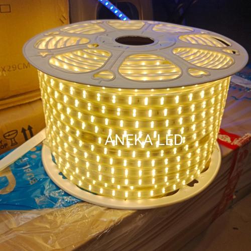 Jual Lampu LED Strip Selang Meteran SMD 2835 lampu hias / Meter 220v ...