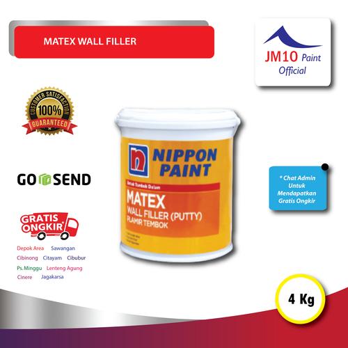 Jual Nippon Paint Matex Putty (Galon 4 Kg) - Kota Depok - JM10 Paint Official | Tokopedia
