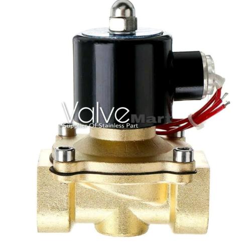 Jual Solenoid Valve Kuningan 220VAC/24VDC NORMAL CLOSE 1 INCH Drat Female - Jakarta Barat ...