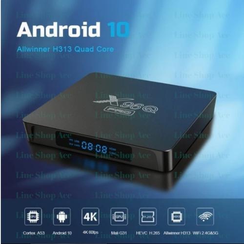 Jual Smart Android TV BOX X96Q 4K Ram 2GB Rom 16 GB Unlock - X96 Q 2Gb ...