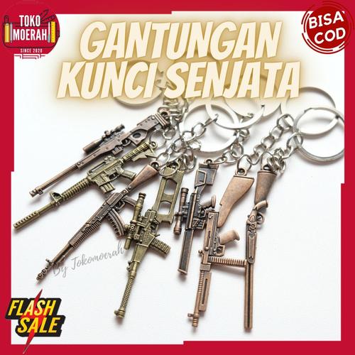 Jual GANTUNGAN KUNCI PUBG GANTUNGAN SENJATA MAINAN FREE FIRE UNIK LUCU ...