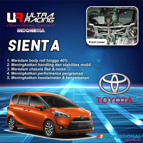 Promo Aksesoris Stabiliser Strutbar ULTRA RACING Frontlower 2p Toyota ...