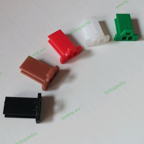 Jual 1 Pcs Rumah Socket Soket Konektor Housing (Skun Female) 2 Pin ...