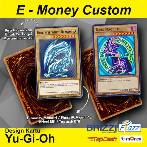 Jual YuGiOh - Kartu Uang Elektronik Emoney Flazz Brizzi Tapcash 2 Sisi ...