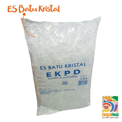 Jual Es Batu Kristal / ES Batu (disarankan instan delivery) 5kg/Pack ...