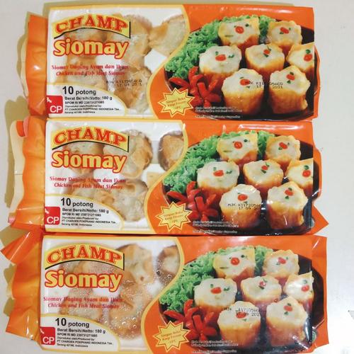 Jual Champ Chicken & Fish Siomay 180 gram - Kab. Sleman - Adam Frozen ...