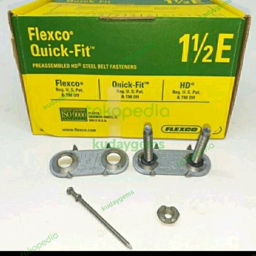 Jual Sambungan Conveyor Steel Belt Fastener Flexco Quick Fit 2E - Jakarta Barat - Kuday Teknik ...
