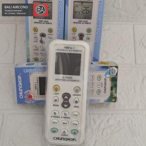 Jual Remote Remot AC Multi Chung hop Chunghop Chungcop Universal - Kota ...