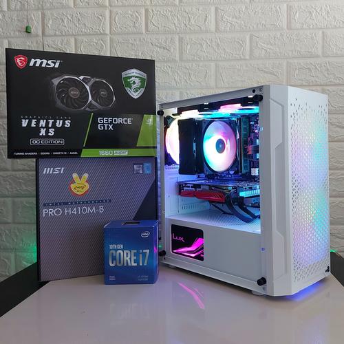 Jual CPU / PC / Komputer Rakitan Core i7 10700f 32Gb GTX1660 super 6Gb ...