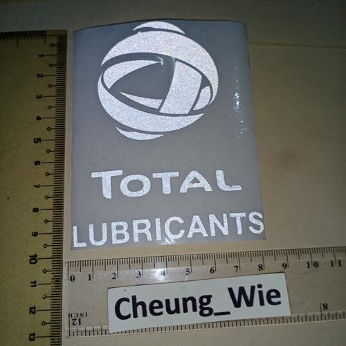 Jual stiker cutting oli Total Lubricants original - Kab. Langkat ...
