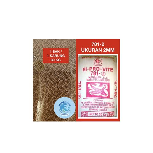 Jual Hi Pro Vite 781- 2 Pakan Ikan Lele / Makanan Ikan Lele 1 Sak ...