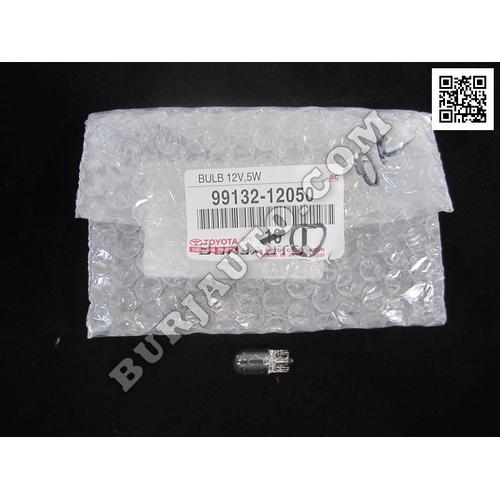 Jual BULB 12V 5W 99132-12050 ORI TOYOTA - Jakarta Pusat - KUMALA ...