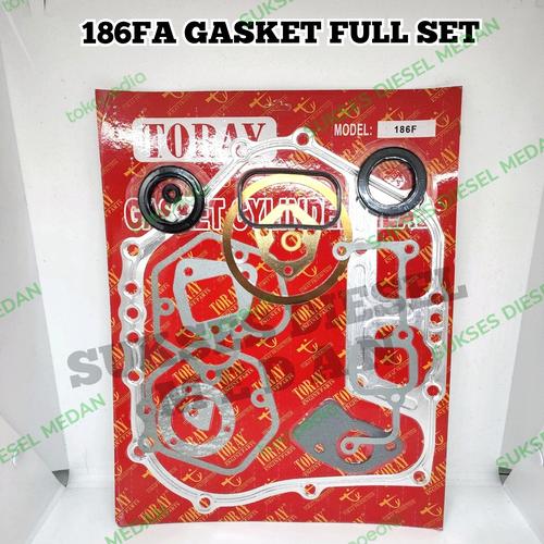 Jual 186F 186FA Gasket Full Set Paking Komplit Genset Solar Kipor ...
