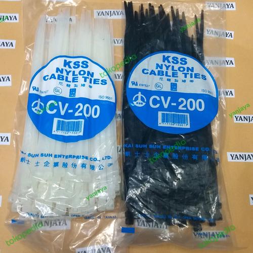 Jual kabel ties KSS CV 200 200X4.8MM - Jakarta Pusat - YANJAYARAYA | Tokopedia