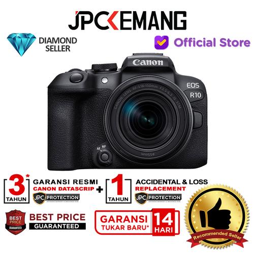 Promo Canon EOS R10 Kit RF-S 18-150mm STM EOS R 10 Kit 18-150 GARANSI ...