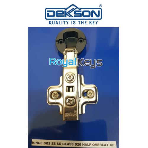 Jual Engsel Lemari Hinge Dekson Dekkson HYD ES SD Glass D26 Half ...