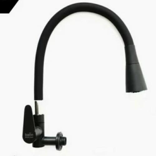 Jual Kran kitchen sink black/Kran tembok hitam/Kran dapur - Model tanam ...