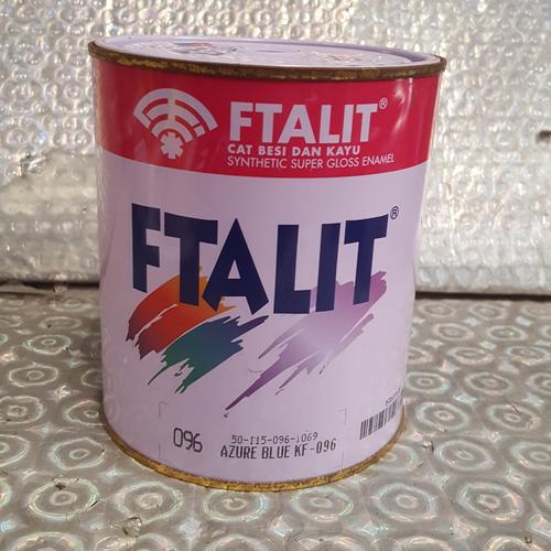Jual Ftalit Cat Minyak Besi Dan Kayu Sintetic Paint Azzura Blue Kf-096 ...