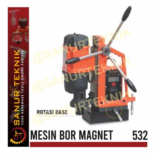 Jual ALDO 532 Magnetic Drill / Mesin Bor Magnet Magnit 32mm 32 mm 1600W ...