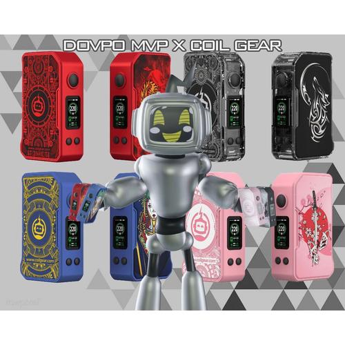Jual Authentic Dovpo MVP II x Coil Gear Special Edition Le Box Mod ...