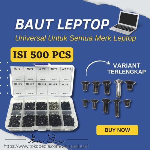 Promo Computer Screw Kit 500pcs Baut Notebook Laptop Universal ...