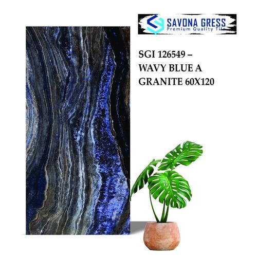 Jual SAVONA GRANITE SGI 126549 WAVY BLUE GRANIT 60X120 1.44m2 TOP Grade ...