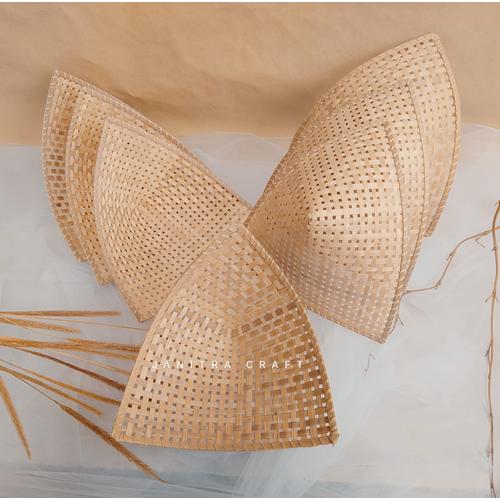 Jual PINCUK BAMBU Piring bambu Piring tradisional Piring pecel Piring ...