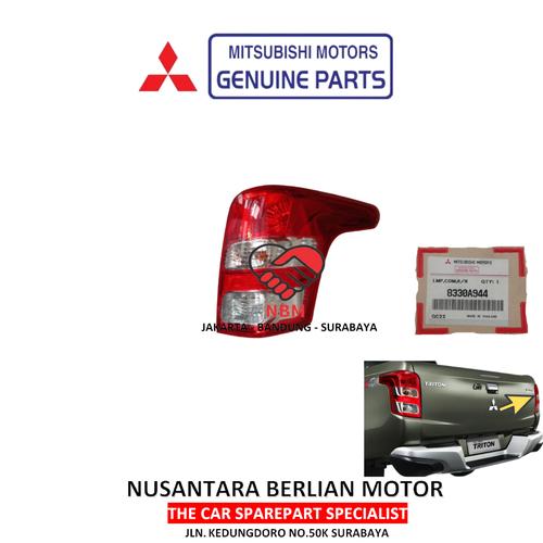 Jual LAMP ASSY RR RH/LAMPU STOP BELAKANG KANAN NEW TRITON- 8330A944 ...